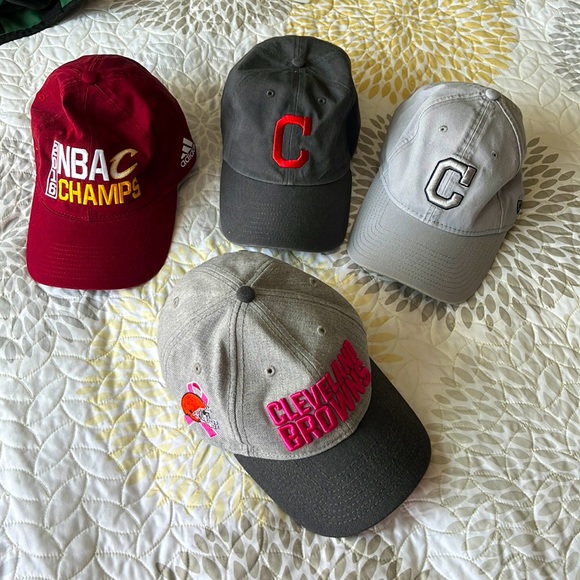 New Era | Accessories | Womens Cleveland Sports Hat Bundle | Poshmark